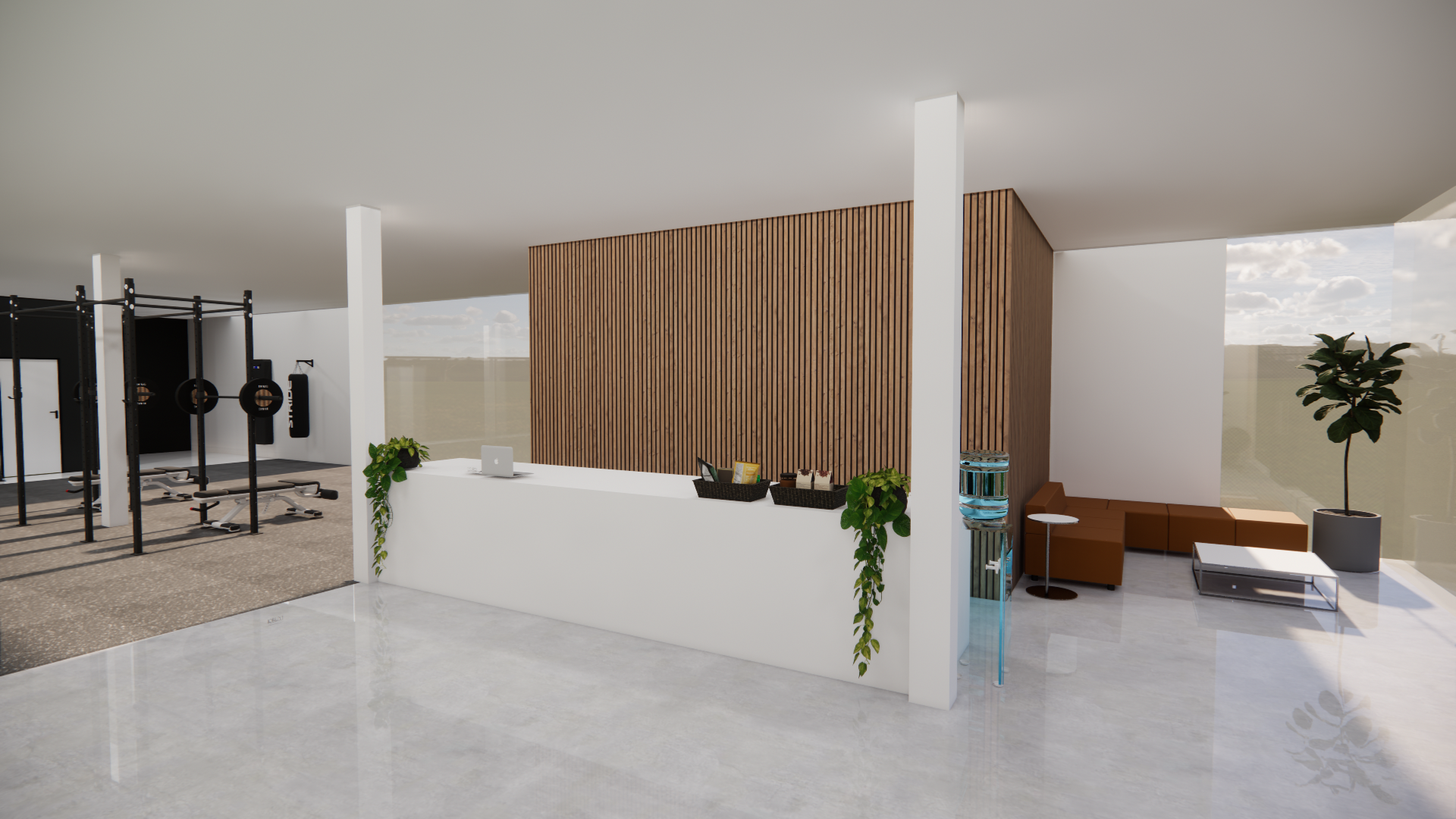 Kine Smart : STRIDE's Ultimate Gym Design in Kalken, Belgium